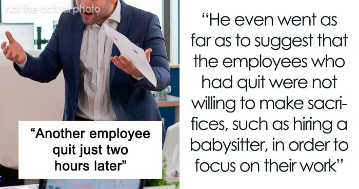 Boss Has An Explosive Reaction To Employee’s Quitting, His Rage ...