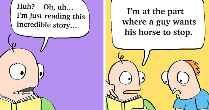 This Artist Creates Dark Humor Comics With Unexpected Twists And Here ...