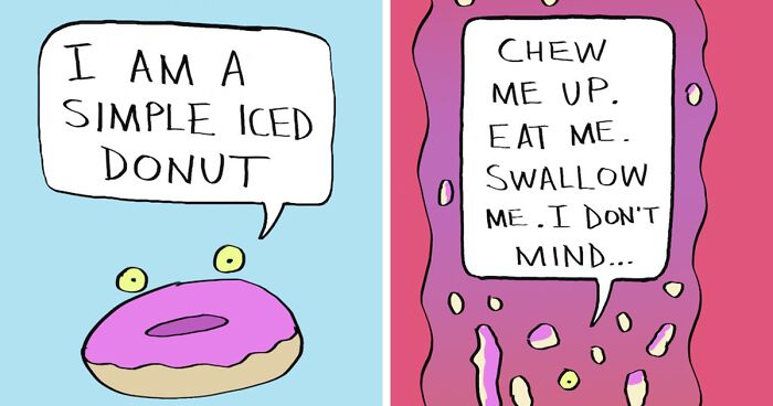 This Artist Creates Dark Humor Comics With Unexpected Twists And Here ...