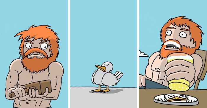 This Artist Creates Dark Humor Comics With Unexpected Twists And Here ...