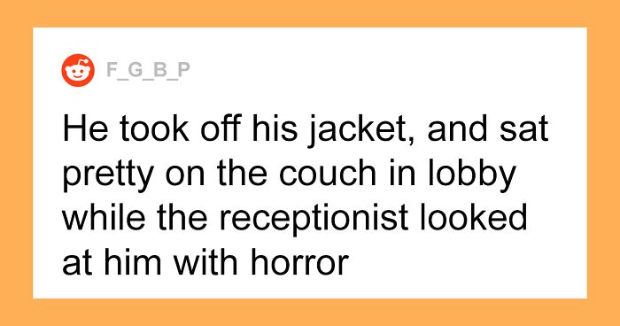 “The Receptionist Looked At Him With Horror”: Delivery Driver Struts ...