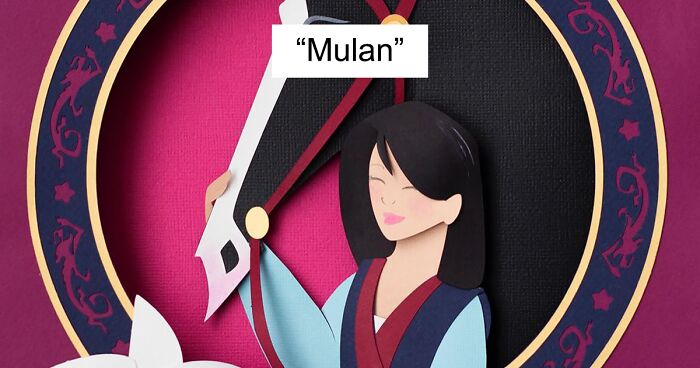 22 Paper Art Creations Based On Disney And Its Characters By This ...