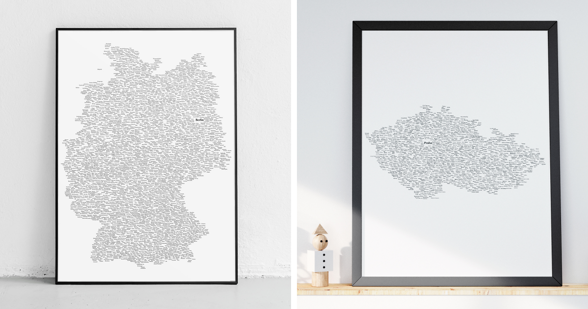 I Use AI Image-Generator To Create Maps Of Counties Built Of Their ...