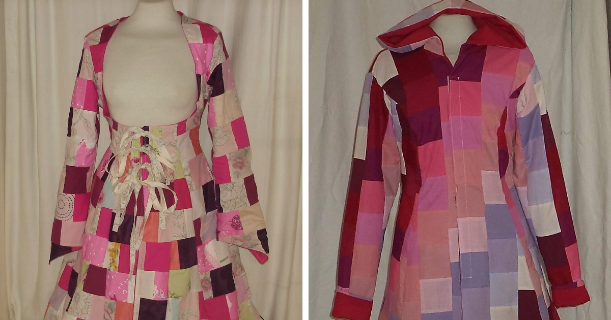 I Make Patchwork Coats From Recycled Fabrics (9 Pics) | Bored Panda