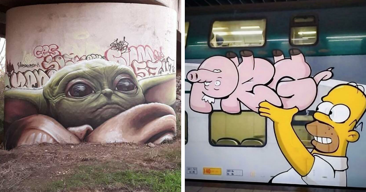 80 Pieces Of Creative Graffiti That People Found And Shared On The ...