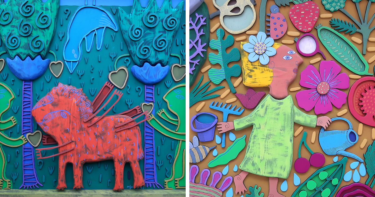 Marius Jonutis: Bringing Wood To Life With Color And Charm (19 Pics ...