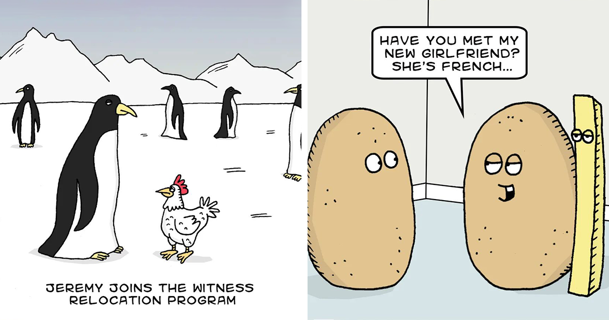 This Artist Has The Talent To Make People Laugh With Single-Panel Jokes ...