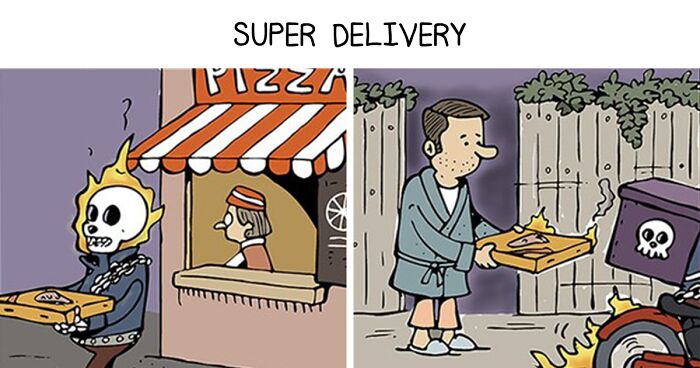 This Artist Continues To Make Humorous Comics Without Using A Single ...