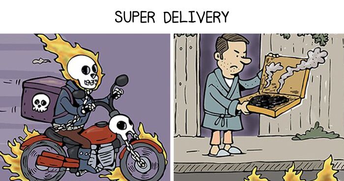 This Artist Continues To Make Humorous Comics Without Using A Single ...