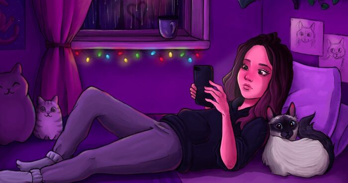 Artist Illustrates What Everyday Life With Her Cat Is Like (30 New Pics ...