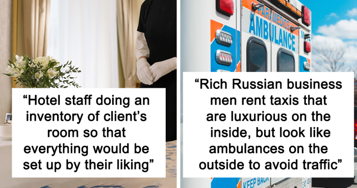 30 Things Rich People Buy That The Rest Of Us Don’t Even Know Exist