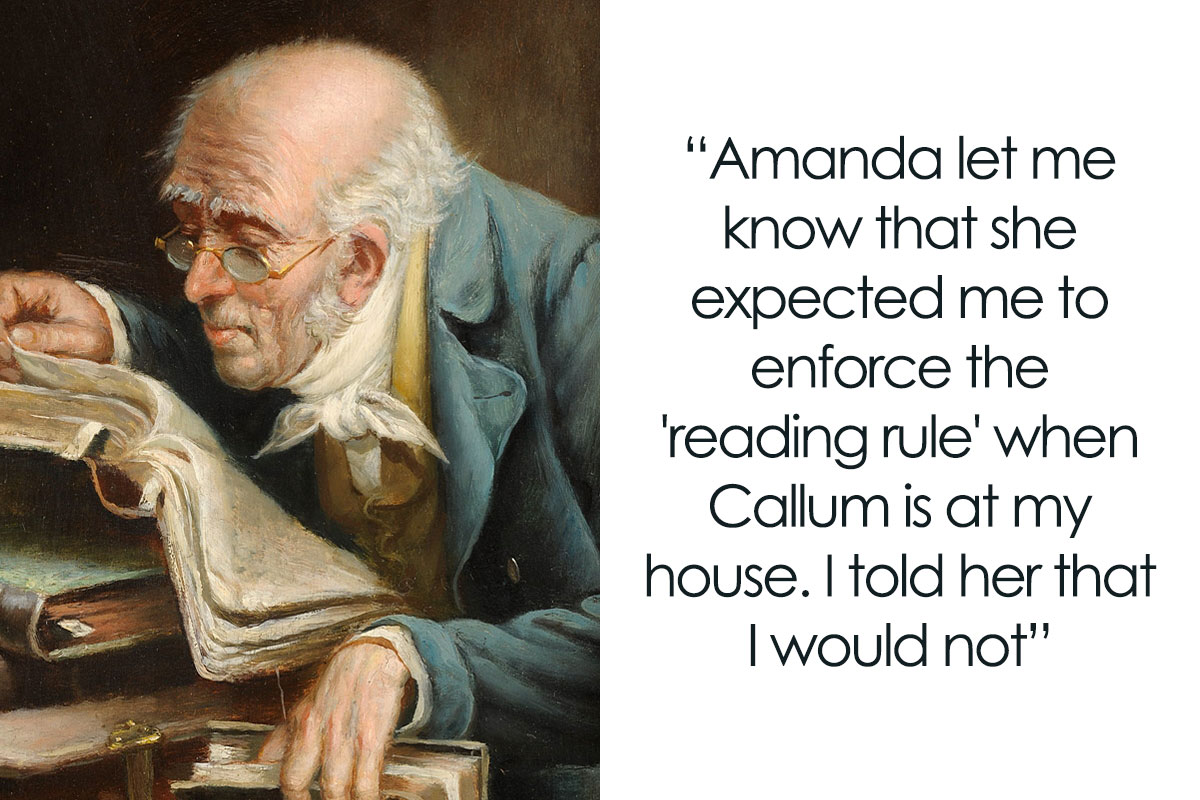 Divorced Dad Won’t Uphold Mom’s “Reading Rule” On 15 Y.O. Teen, Gets ...