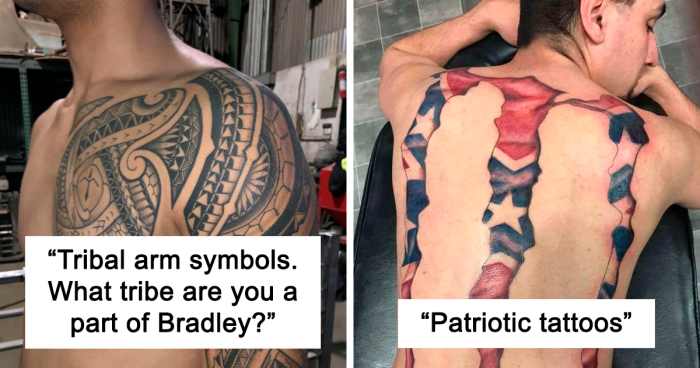 “Seems A Tad Done To Death”: 30 Tattoo Designs That Scream “I Have No ...