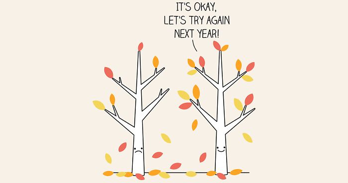 My 50 Wholesome Illustrations Serve As Gentle Reminders To Be Thankful ...