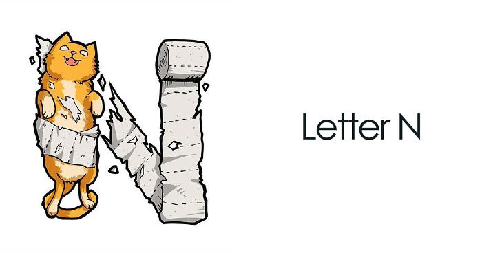 This Artist Created A Series Of Illustrations Showcasing The Cat ...