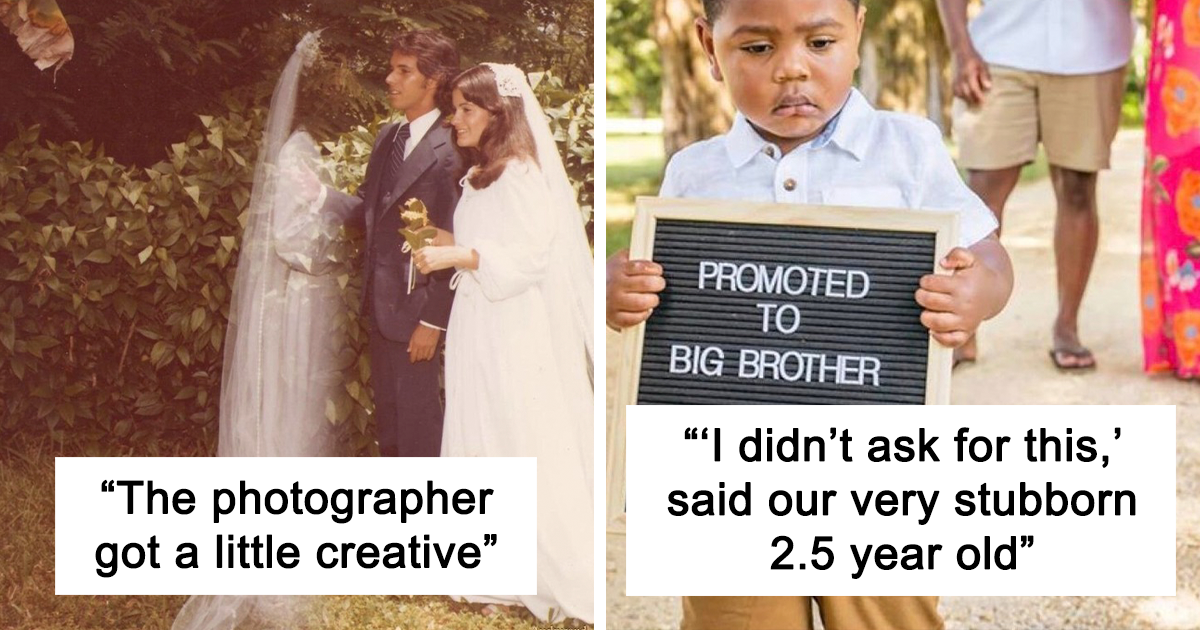 50 Wholesomely Hilarious Family Pictures That Are Just So Awkward (New ...