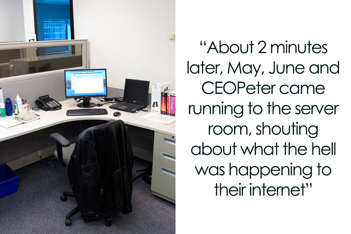 IT Guy Takes Internet Down For The Whole Company As Owners Want ...