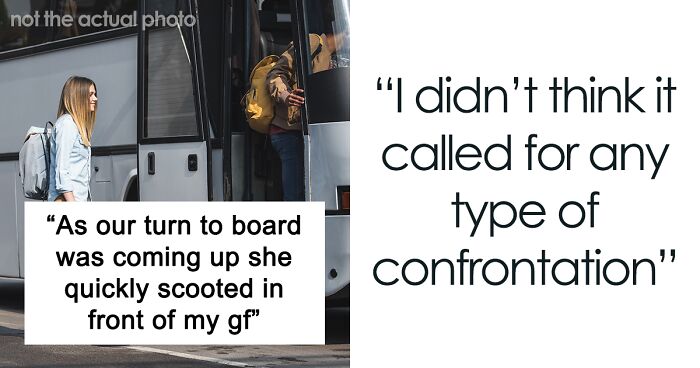 Woman Thinks She’s Entitled To Cut In Line Then Demand Things Be Moved From The Overhead Shelves ...