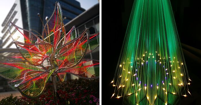 20 String Installations As A Futuristic Form Of Sculpture Are A Part Of ...