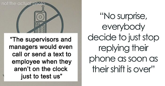 Management Tell Employees They Can’t Use Their Phones After Work ...