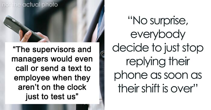 Management Tell Employees They Can’t Use Their Phones After Work ...