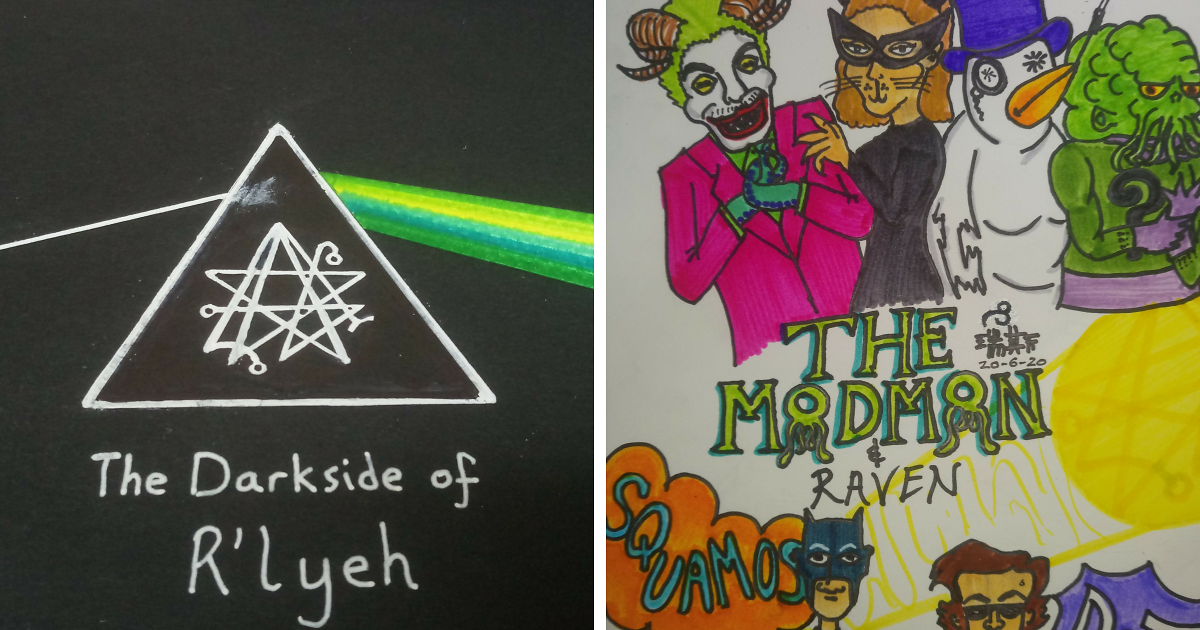 Here Are 37 Random Lovecraft Doodles That I Drew | Bored Panda