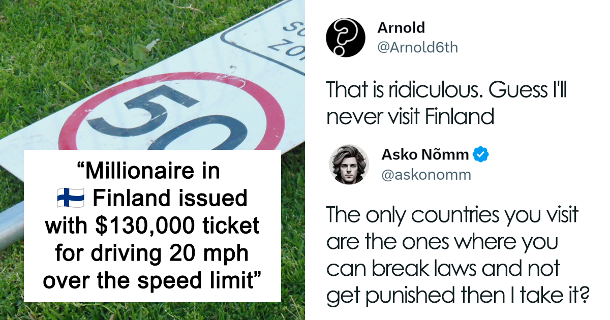 Businessman In Finland Faces $130K Speeding Fine Due To The Progressive ...