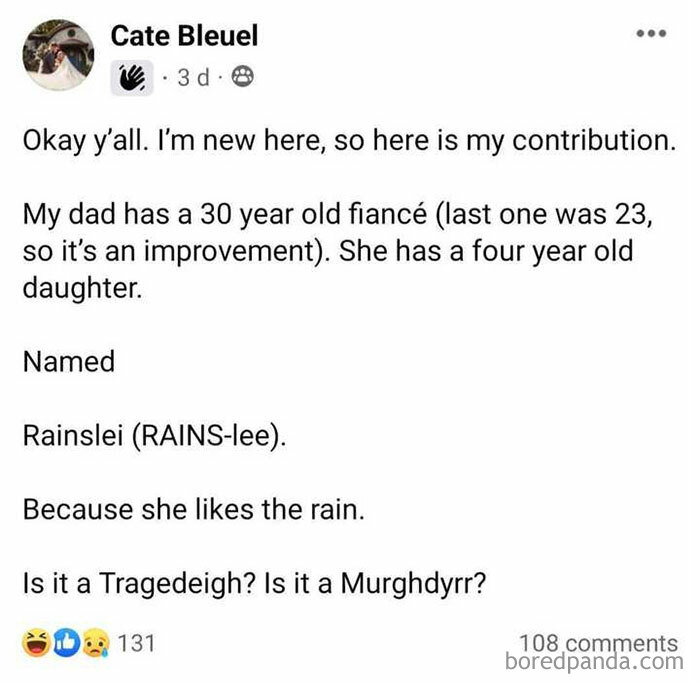 You Named Her What 30 Of The Most Unfortunate Names Parents Gave You Named Her What 30 Of The Most Unfortunate Names Parents Gave