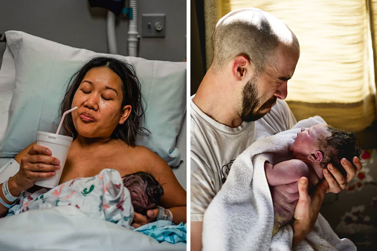 Photographer Captures Parents’ Reactions When They See Their Baby For ...