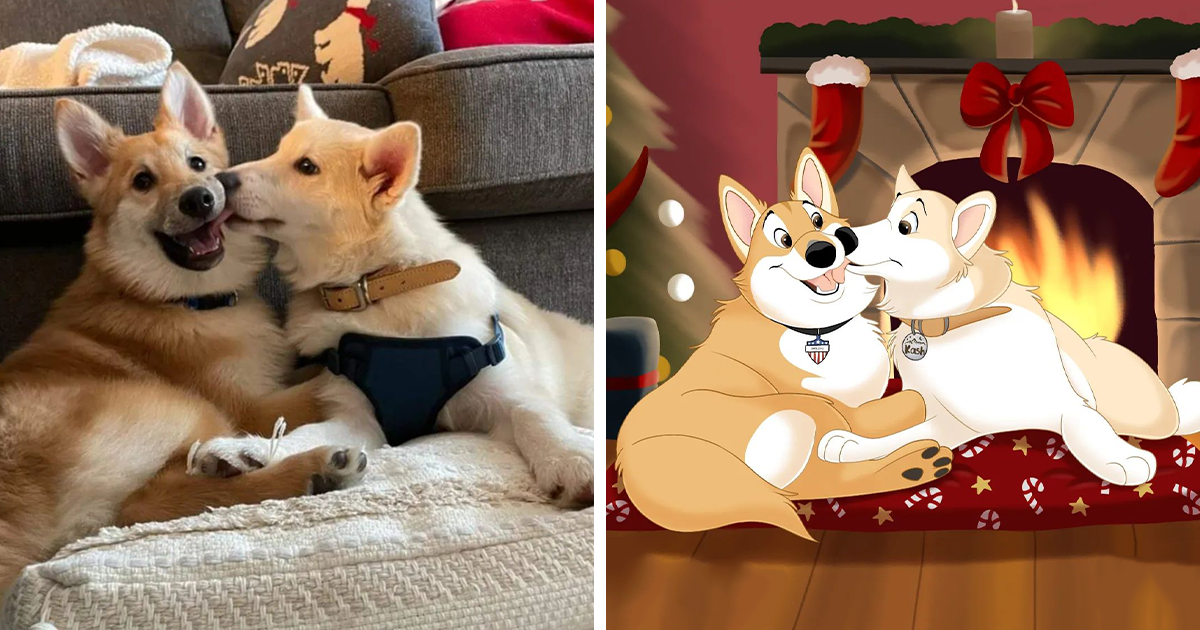 From Furballs To Fairytales: Artist Creates Adorable Pet Portraits In ...