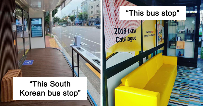 50 Of The Most Creative And Interesting Bus Stops All Over The World
