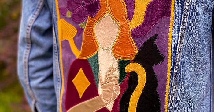 My 18 Magical Collages From Old Fabrics That Are Inspired By The Divine ...