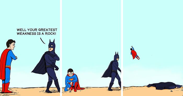 In These 30 Comics, Artists Portray Superheroes In A More Human-Like ...
