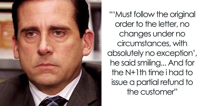 Boss Falls Victim To His Own “Absolutely No Exception” Rule | Bored Panda