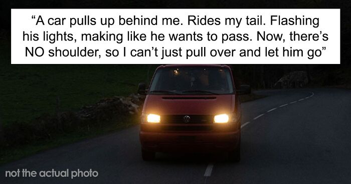 “I See Flashing Lights In My Rearview”: Tailgater Learns His Lesson The ...