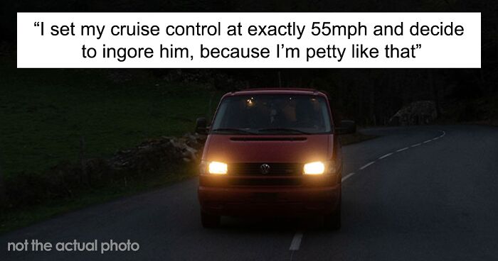 “I See Flashing Lights In My Rearview”: Tailgater Learns His Lesson The ...