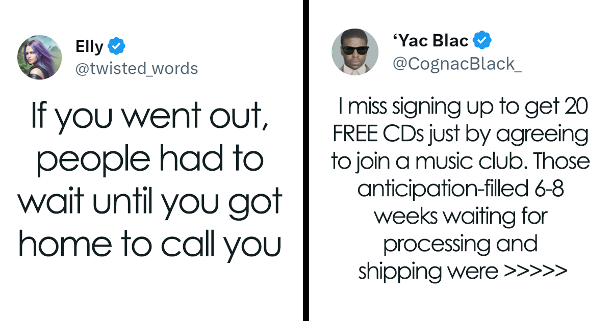 People Old Enough To Remember Life Pre-Internet Are Sharing What They ...