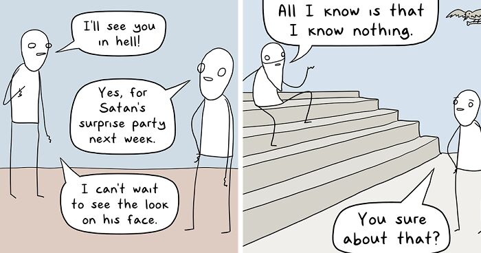30 Single-Panel Comics That Are Humorous And Silly By “Crustacean ...