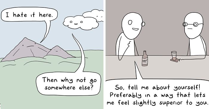 30 Single-Panel Comics That Are Humorous And Silly By “Crustacean ...