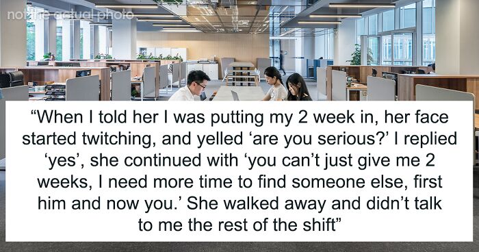 This Employee And Coworker Delivered 2-Week Notices At The Same Time ...