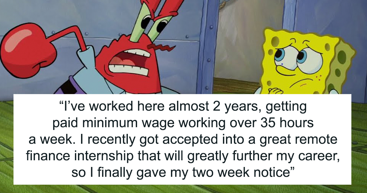 This Employee And Coworker Delivered 2-Week Notices At The Same Time ...