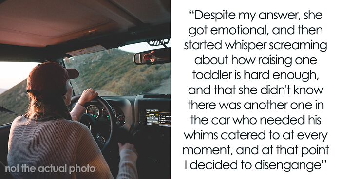 Inconsiderate Husband Wakes Up Wife After Her Tiring Drive To Amuse Him ...