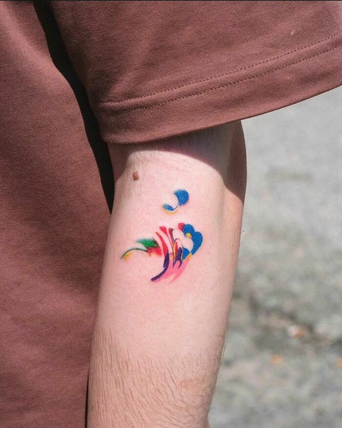 Artistry Meets Self-Expression In These 122 Abstract Tattoo Ideas ...