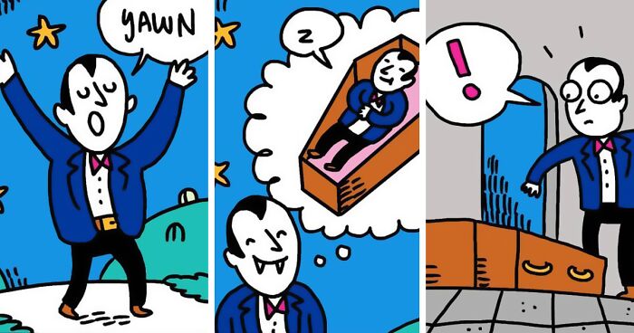 50 Feel-Good Wordless Cat Comics That Will Make Your Day By This Dutch ...