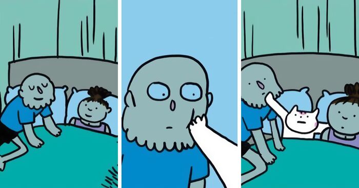 50 Feel-Good Wordless Cat Comics That Will Make Your Day By This Dutch ...