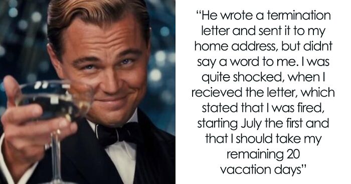 Boss Makes A “Minor Spelling Mistake” In Job Termination Letter, Eats ...