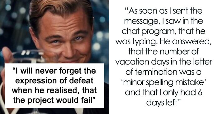 Boss Makes A “Minor Spelling Mistake” In Job Termination Letter, Eats ...