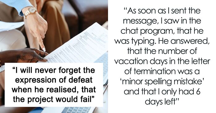 Boss Makes A “Minor Spelling Mistake” In Job Termination Letter, Eats ...