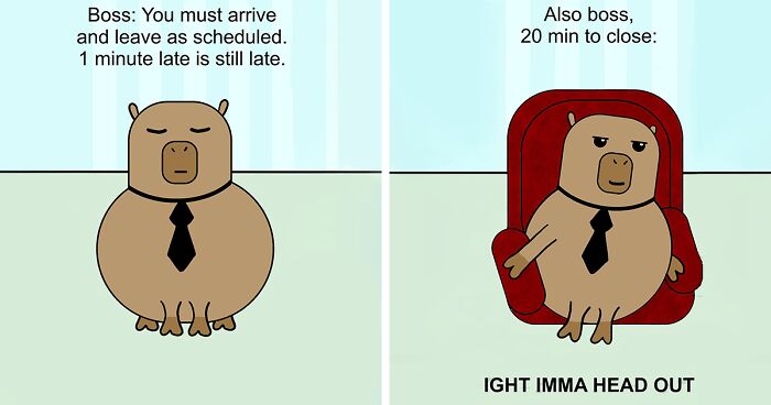 My Comic About Capybaras Showcases The Situations Many Of Us Have To ...