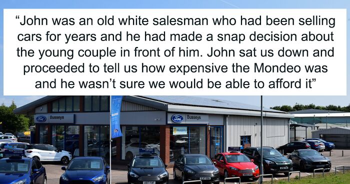 Salesperson Assumed A Customer Couldn’t Afford A Car Which Came Back At ...